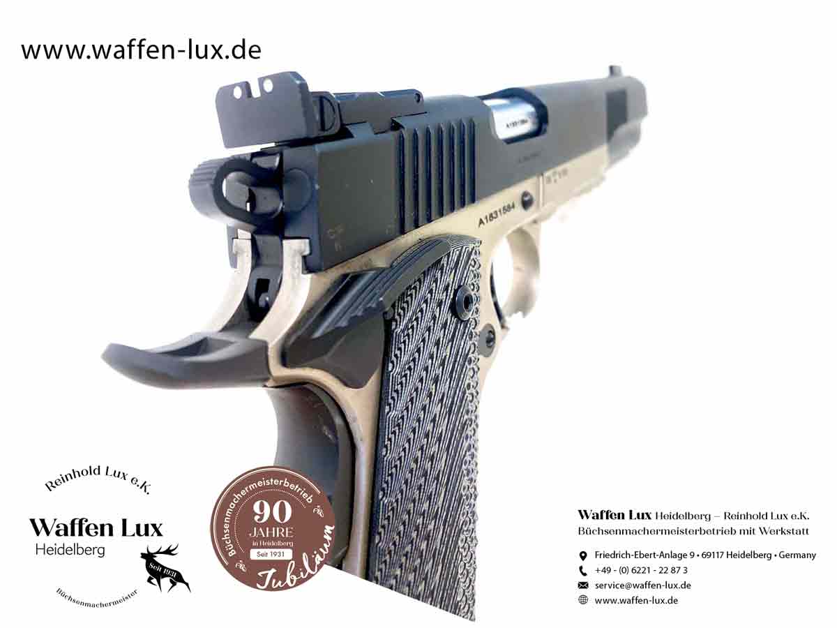 Halbautom.Pistole,RBF, Mod.: Dynamic Steel 6",Kal.:9mmLuger, Fabrikneu ...